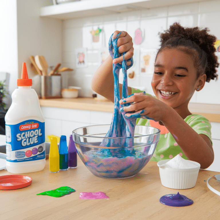 Slime Magique : Créez le Votre avec Juste de la Colle