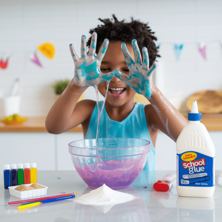 Slime Magique : Créez le Votre avec Juste de la Colle