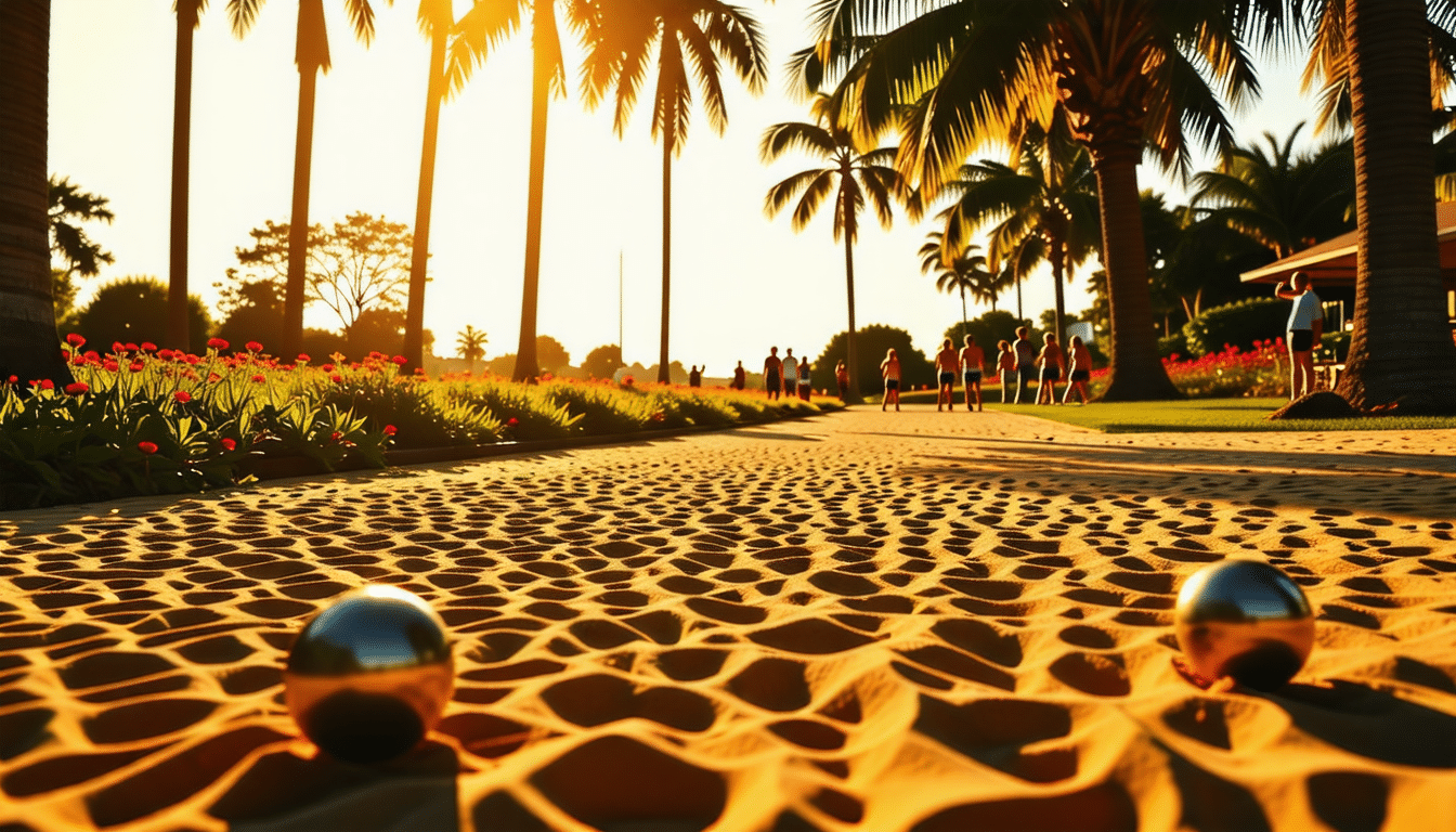 Le Sable Parfait : La Clé d'un Terrain de Pétanque Réussi