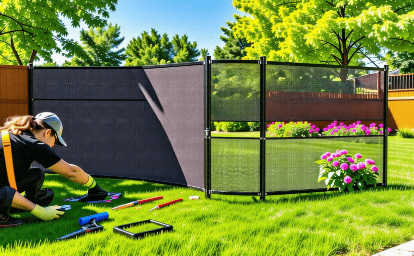 Transformez votre jardin : mon aventure avec un brise-vue sur grillage ...