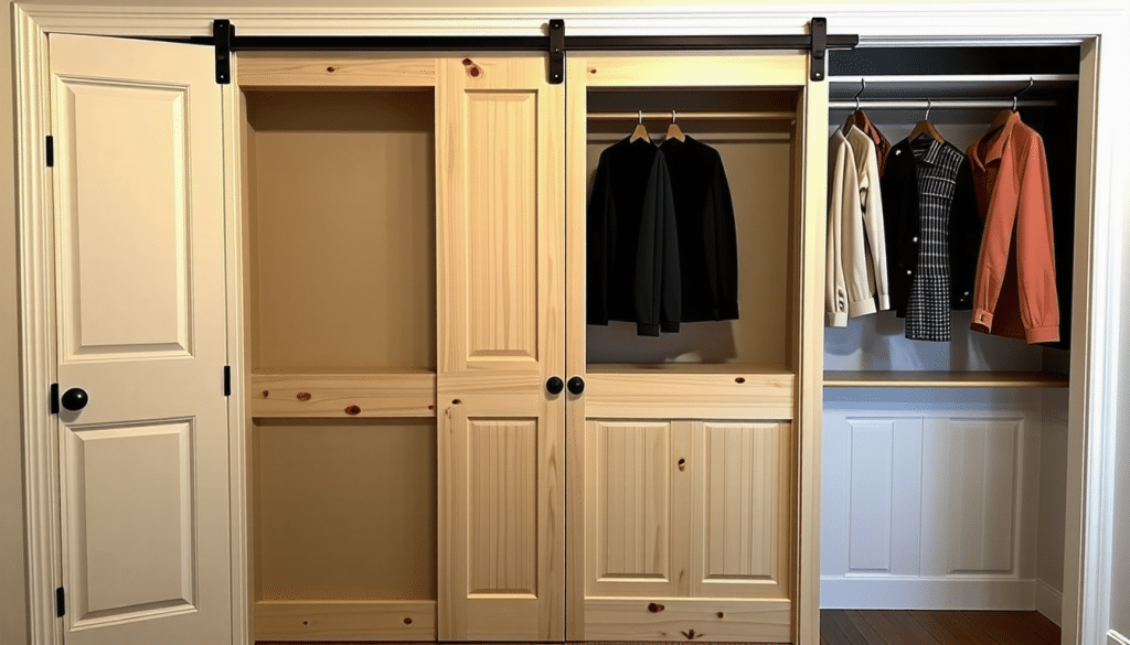 Défi DIY : Conception d'une Porte de Placard Unique et Astuces Inattendues