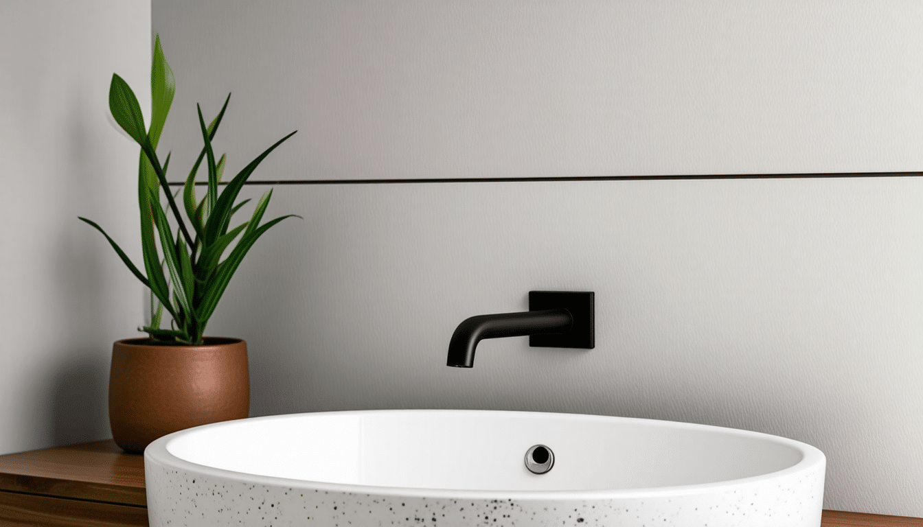 Les atouts d'un robinet mural pour sublimer votre salle de bain